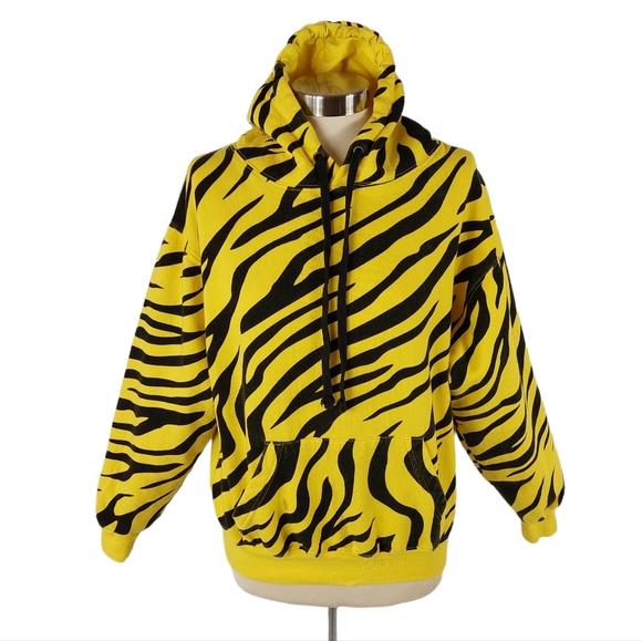 Exist | Sweaters | Exist Authentic Brand Yellow Black Animal Print ...